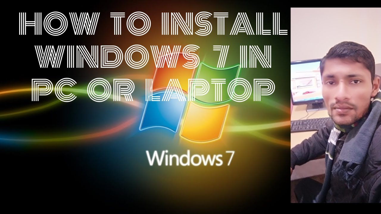 how to install window 7 - YouTube