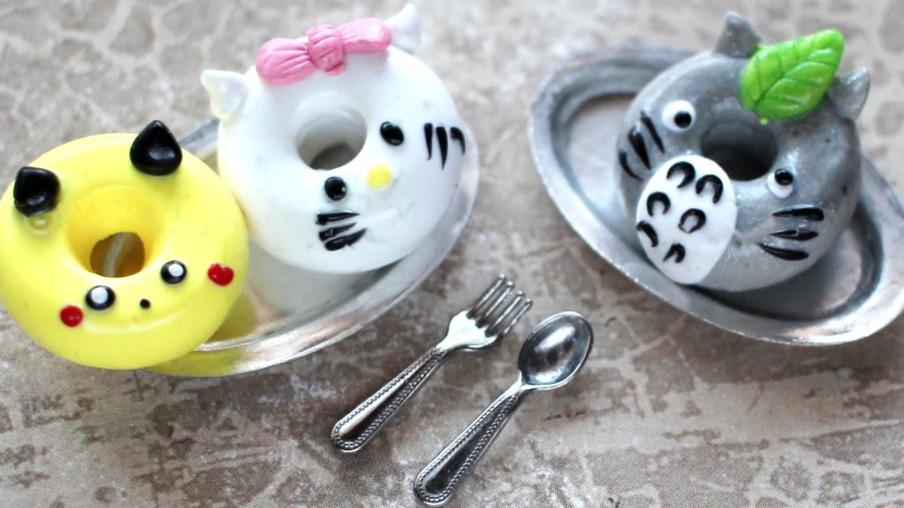 Kawaii Miniature Donuts ♪♫ - YouTube