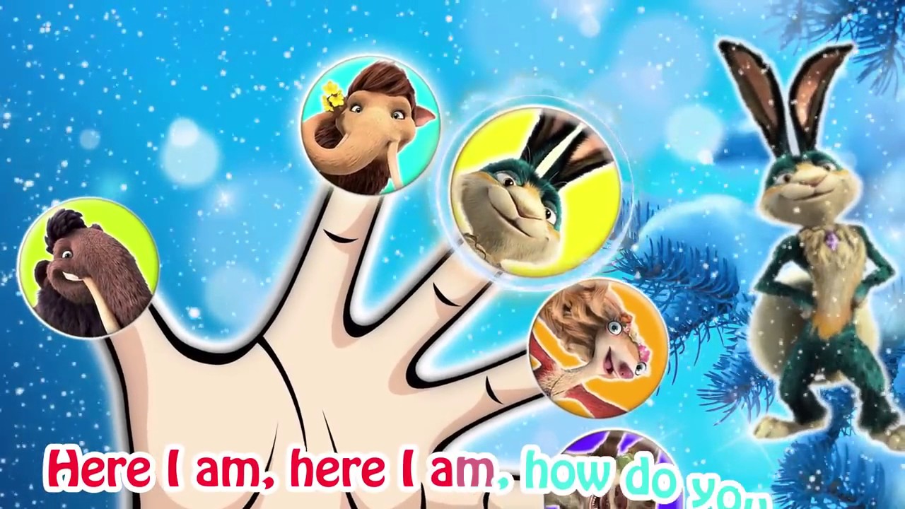 Ice Age in Cinema Finger Family | Nursery Rhymes For Children - YouTube