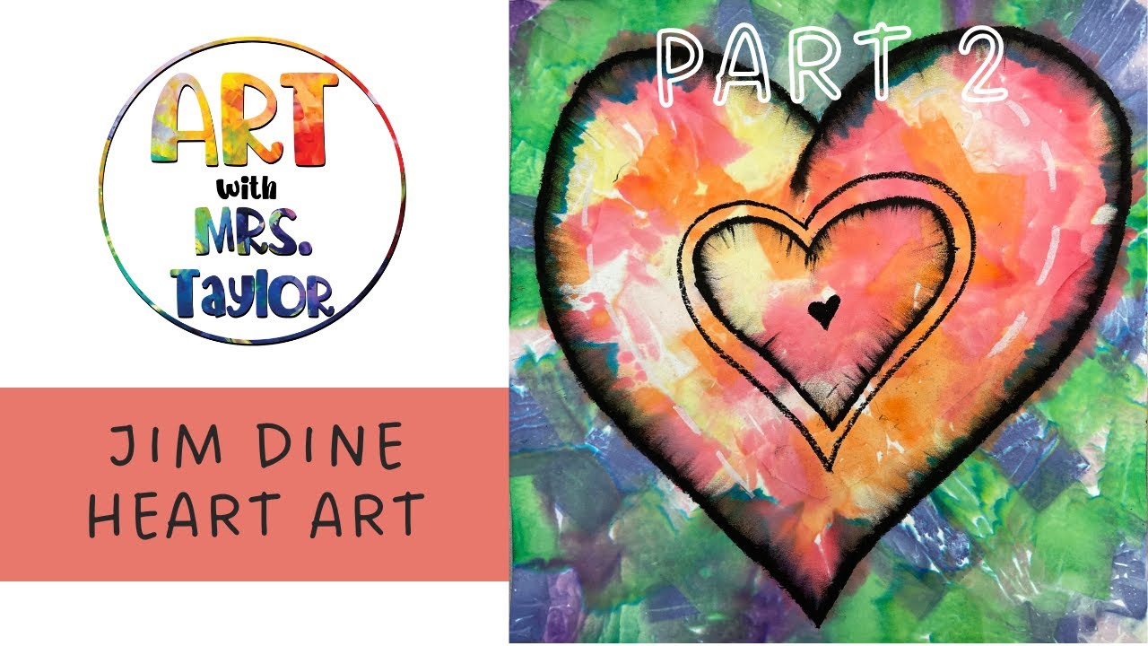 Jim Dine Heart Art, Part 2 - YouTube