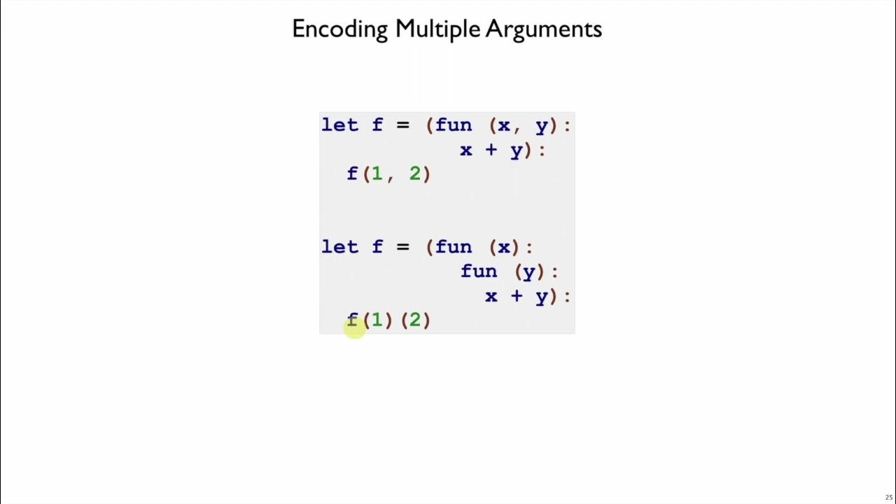 Shplait Encoding 3 - currying - YouTube