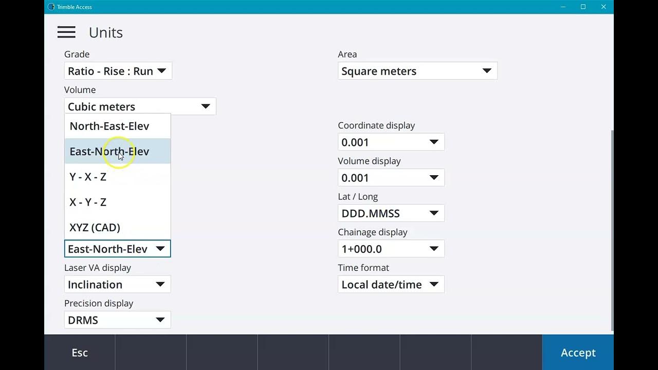 Opening a New Project and Job File within Trimble Access - YouTube
