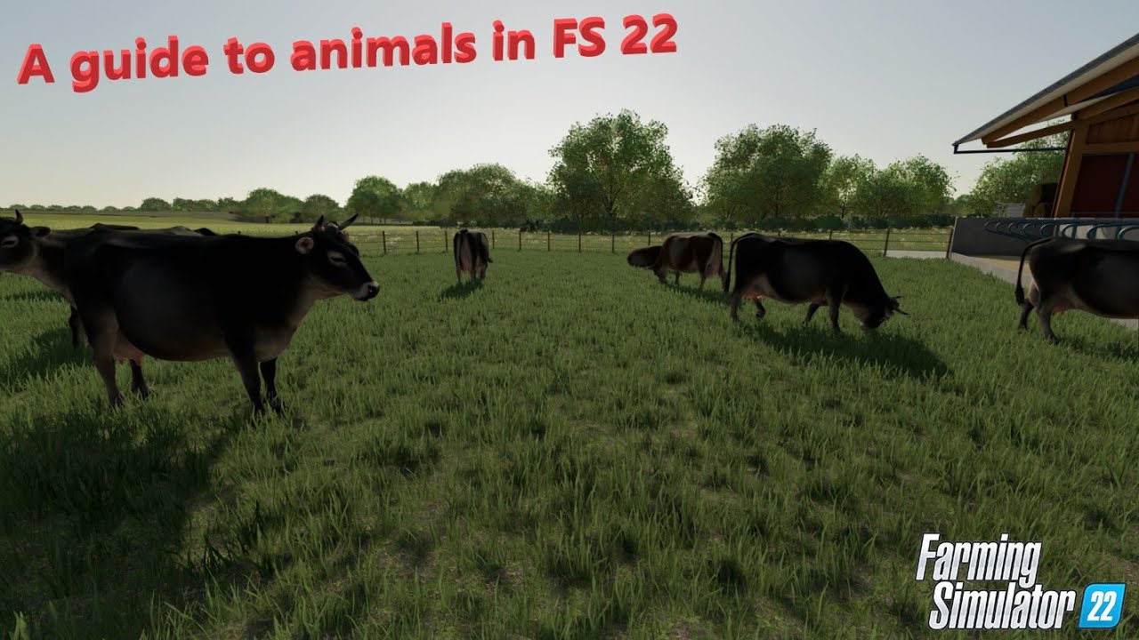 How to raise and profit from animals in Farming Simulator 22 Post Patch ...