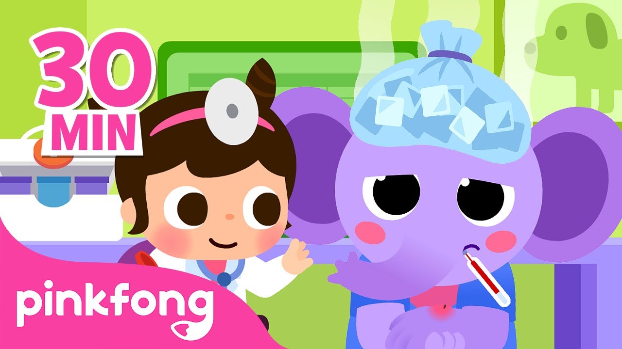 Estoy enfermo😭 | ¡Visita al doctor! | +Recopilación | Pinkfong ...