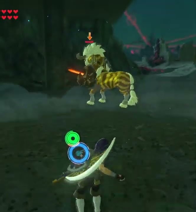 Botw Gold Lynel Combo Shorts Youtube