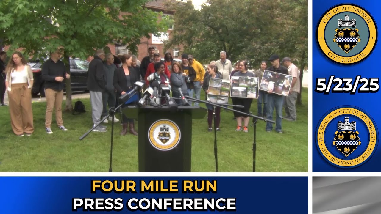 Four Mile Run Press Conference - 5/23/25 - YouTube