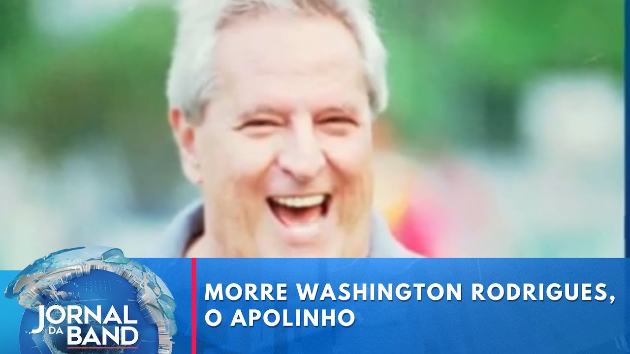 Morre Washington Rodrigues, o Apolinho | Jornal da Band - YouTube