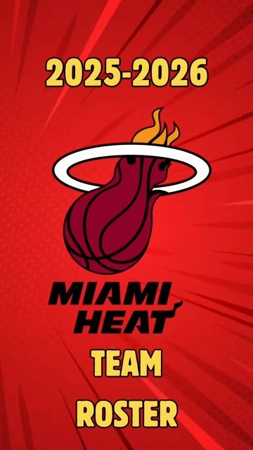 Miami Heat 2025-2026 Roster #nba #miami #heat #basketball #shortvideo # ...