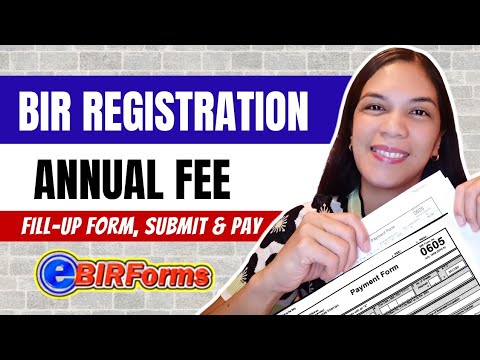 How To Pay BIR Registration Fee and What Form to Use (annual/renewal ...