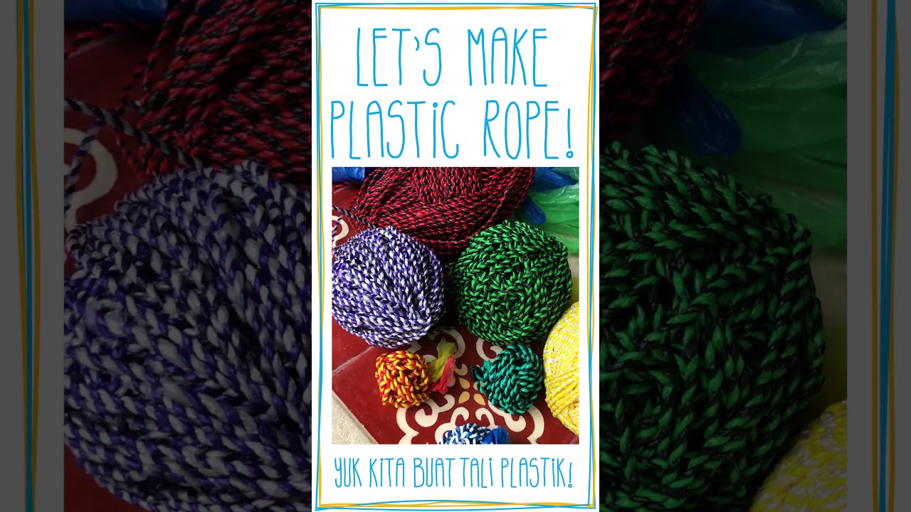 PK DIY: Let's Make Plastic Rope - YouTube