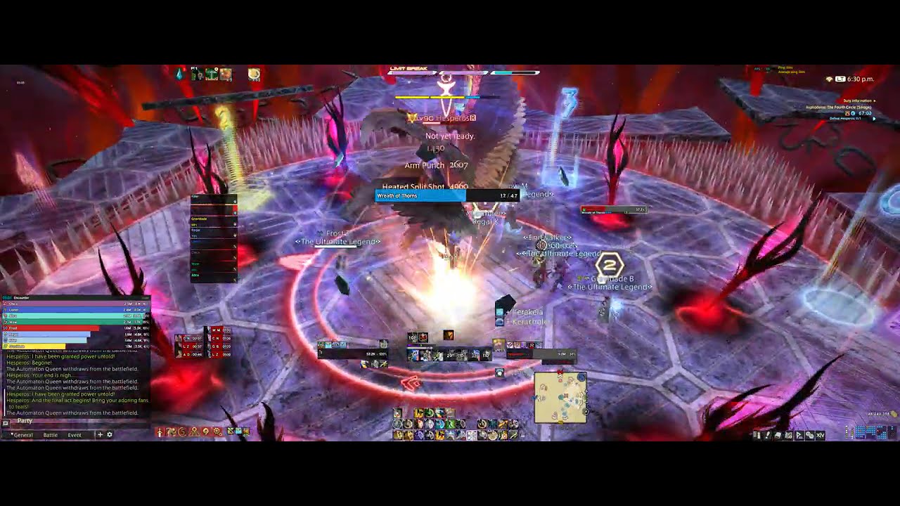 Final Fantasy XIV - P4S P2 - YouTube