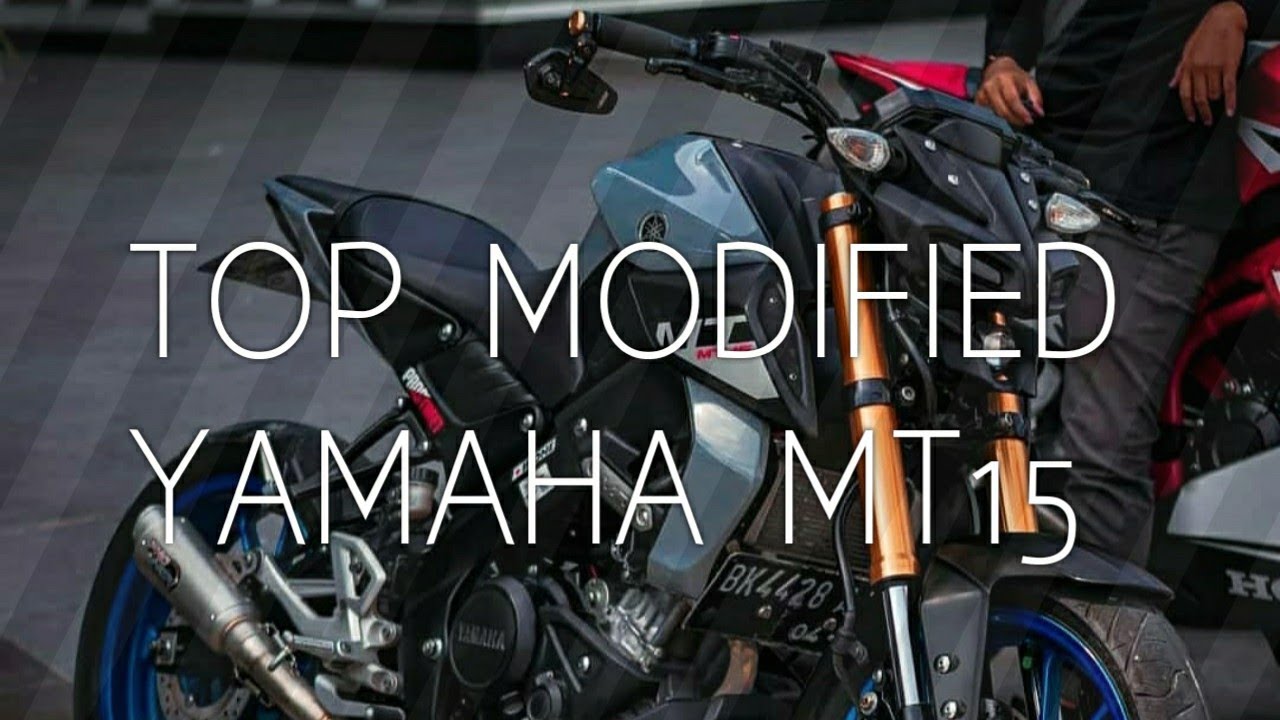 Modified Yamaha MT15/ Best Modified And Wrapped MT15/ Yamaha MT15 - YouTube