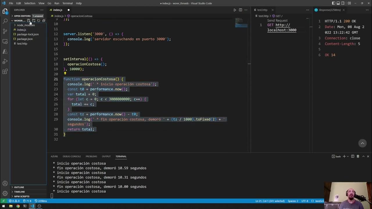 Nodejs Paralelismo En Operaciones SincrÓnicas Introducción A Worker