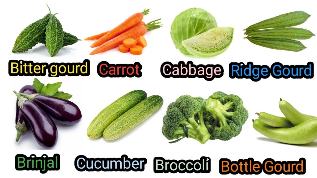 What are 8 examples of vegetables | What are 20 vegetables | What are ...