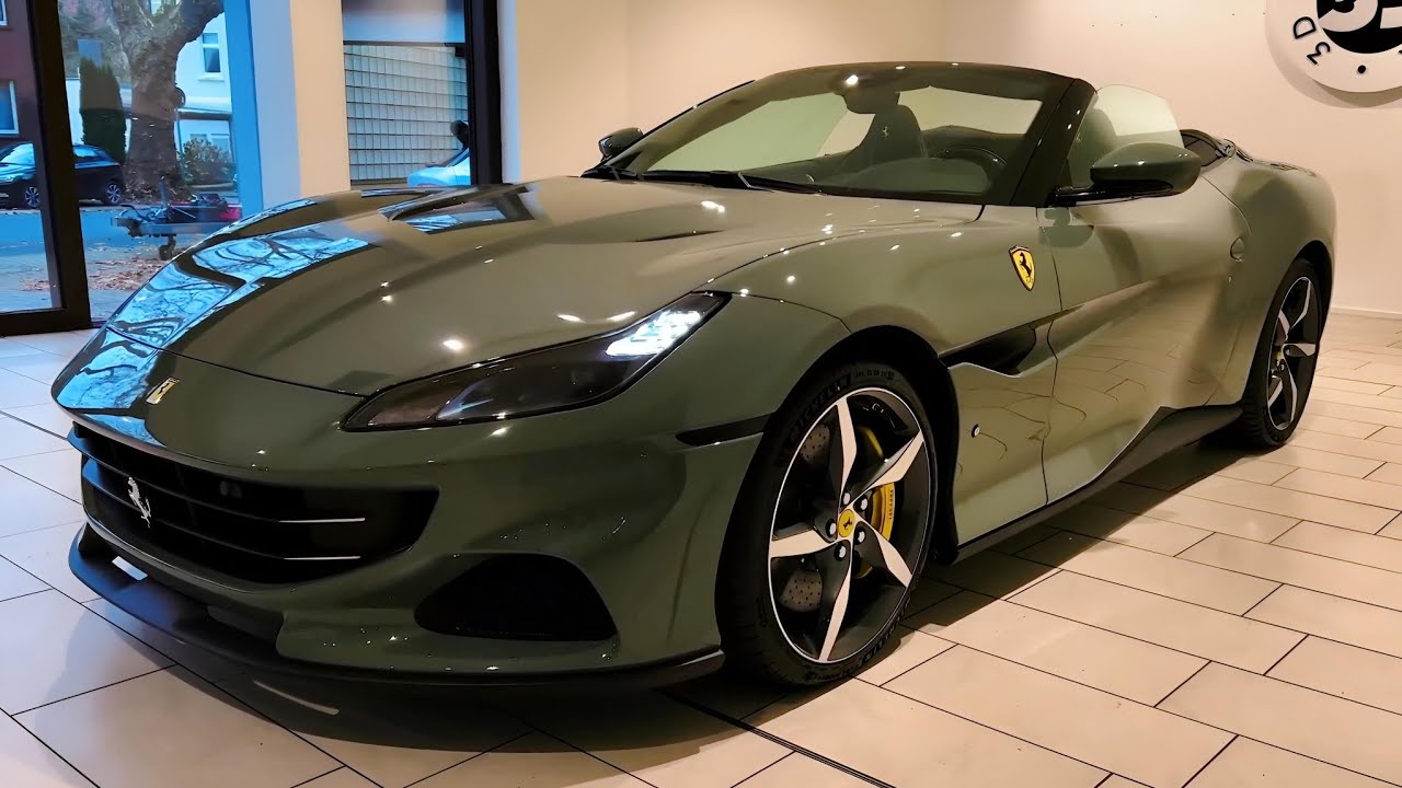 NEW FERRARI PORTOFINO M SPORT CAR LUXURY hard-top convertible - YouTube