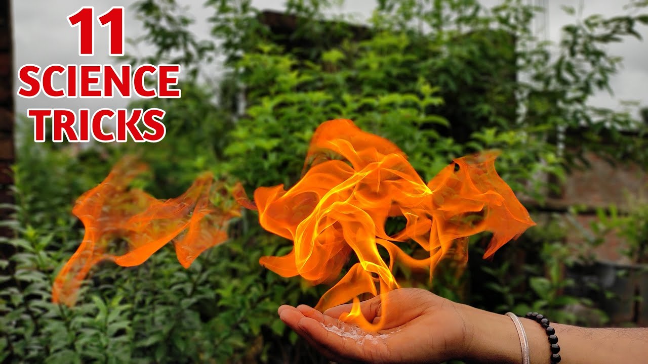 11 Amazing Science Experiments to do at home || Easy Experiment Do At ...