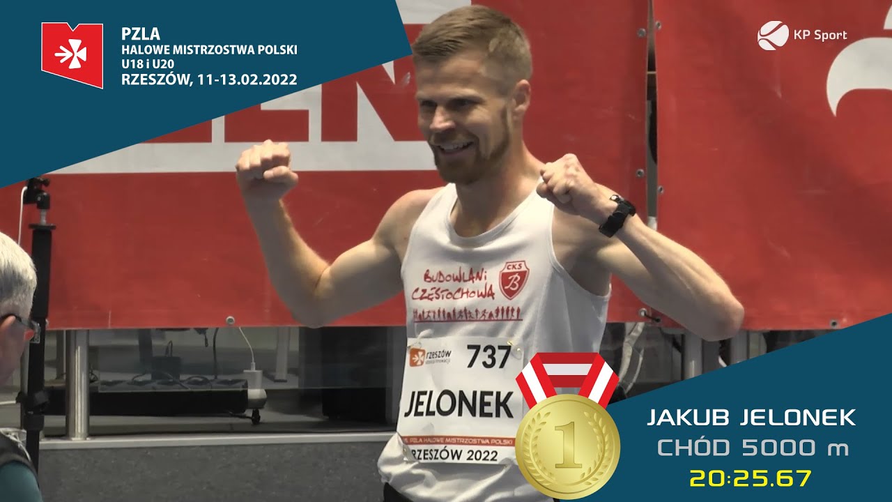 JAKUB JELONEK | 5000m 𝑹𝑨𝑪𝑬 𝑾𝑨𝑳𝑲 🚶‍♂️ | U18 & U20 🇵🇱 INDOOR ATHLETICS ...