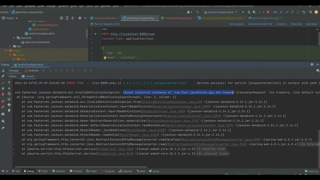 Generate immutable DTOs used in Rest APIs with Immutables - YouTube