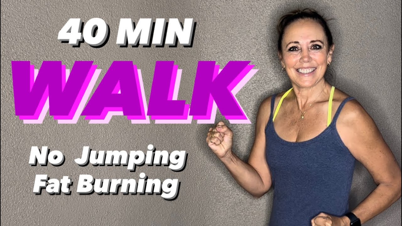 40 Min AT HOME WALKING WORKOUT FOR WEIGHT LOSS | Michelle Wilson ...