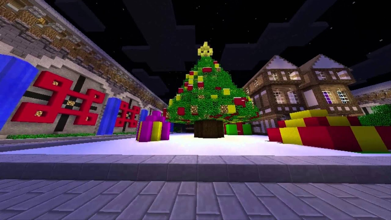 CC.minecraft.is Christmas Spawn - YouTube
