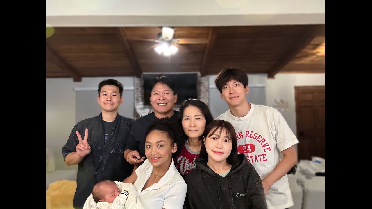 I met my in-laws from Korea for the first time! 처음으로 한국에서 온 시댁을 만났습니다 ...
