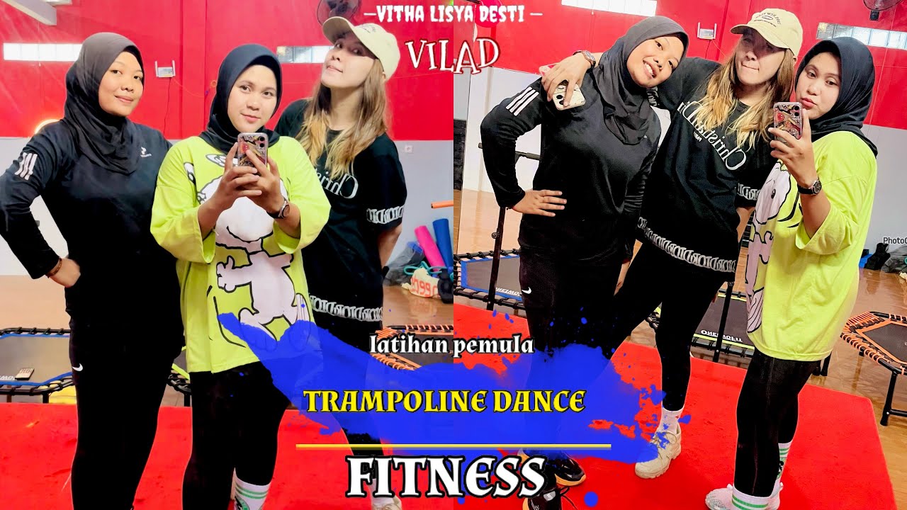 Latihan Pemula Trampoline Dance Fitness Indonesia - part 11 - YouTube