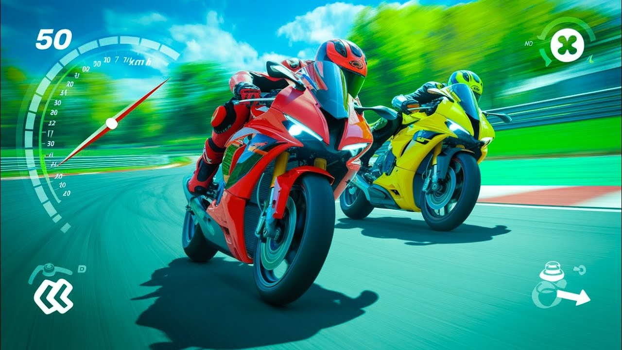 "Extreme Bike Racing🏍️💨: High-Speed Stunts & Intense Challenges!" #gaming #babygamer990 - YouTube