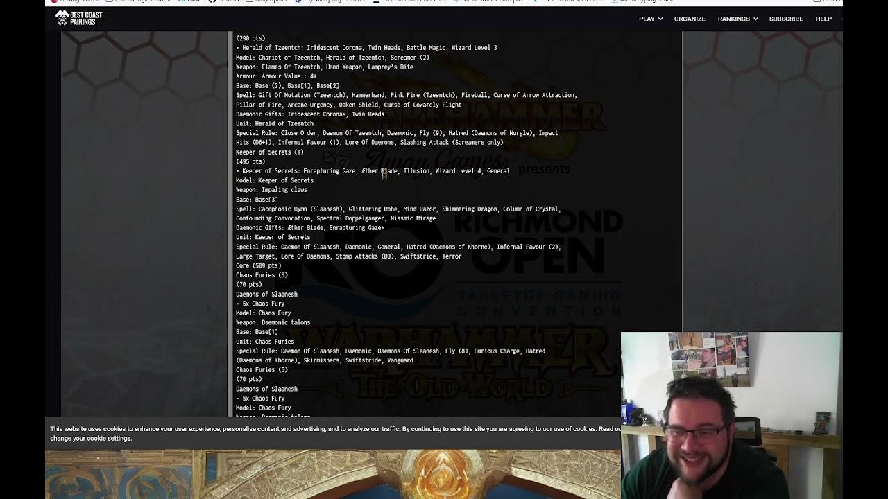 Warhammer Old World Tournament Meta 240506 - YouTube