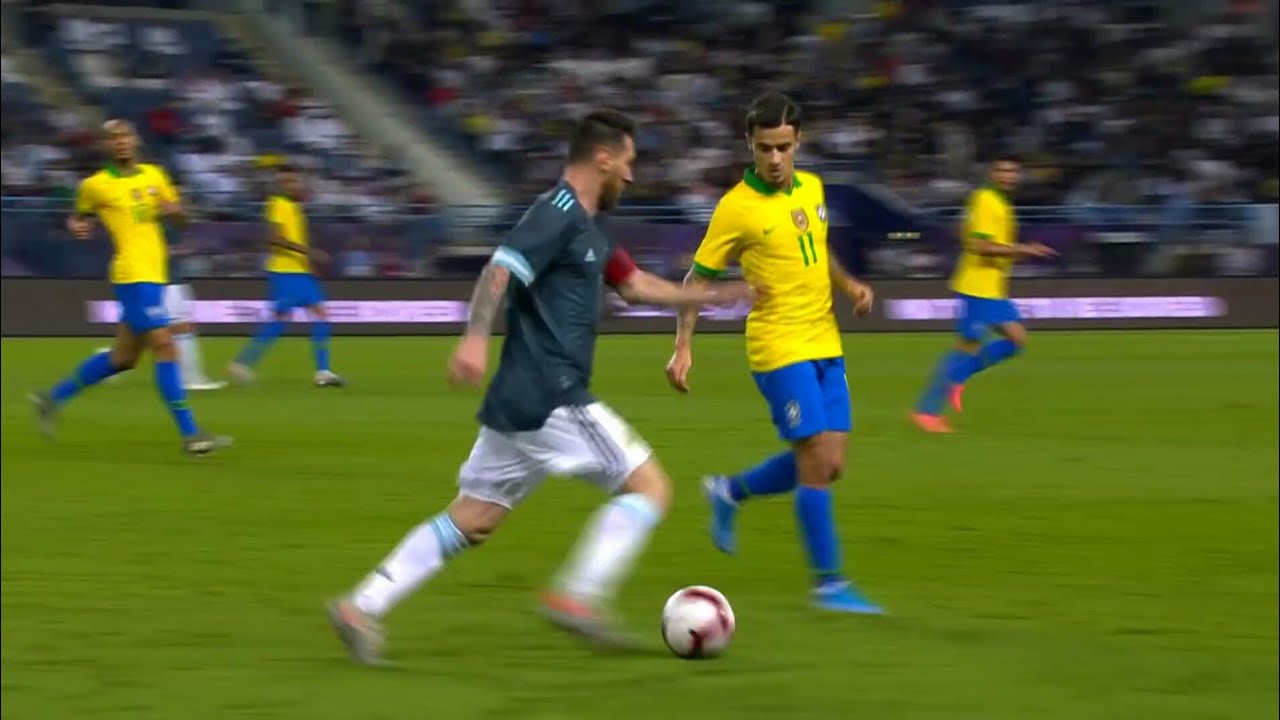 Leo Messi vs Brazil & Uruguay 2019 HD - YouTube