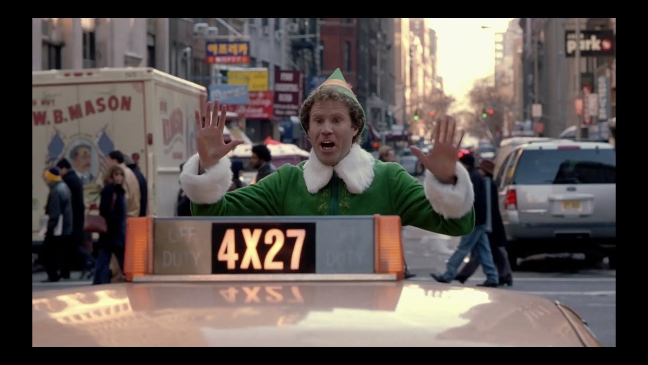 Elf | Buddy the Elf's NYC Adventure with Elvin the Warner Bros. Elf ...