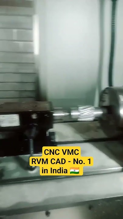 4th Axis VMC Programming at RVM CAD | CNC VMC Programming with 100% Job #cnc #career - YouTube