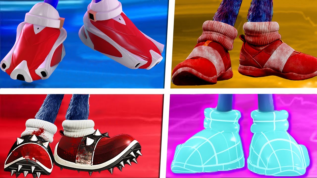 Sonic The Hedgehog Movie Choose Your Favourite Shoes (SONIC EXE VS ...