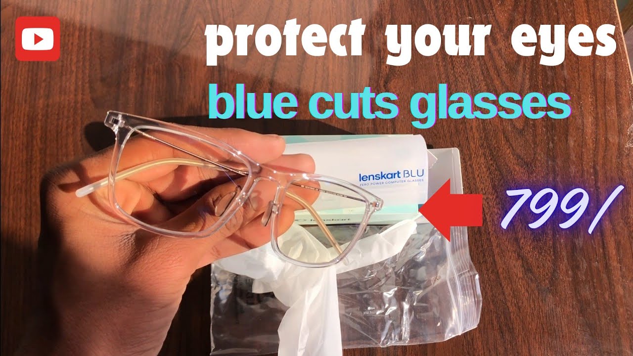 🤓best Lenskart😳 Blue cuts glasses | Zero Power Blue Cut Glasses | UV ...