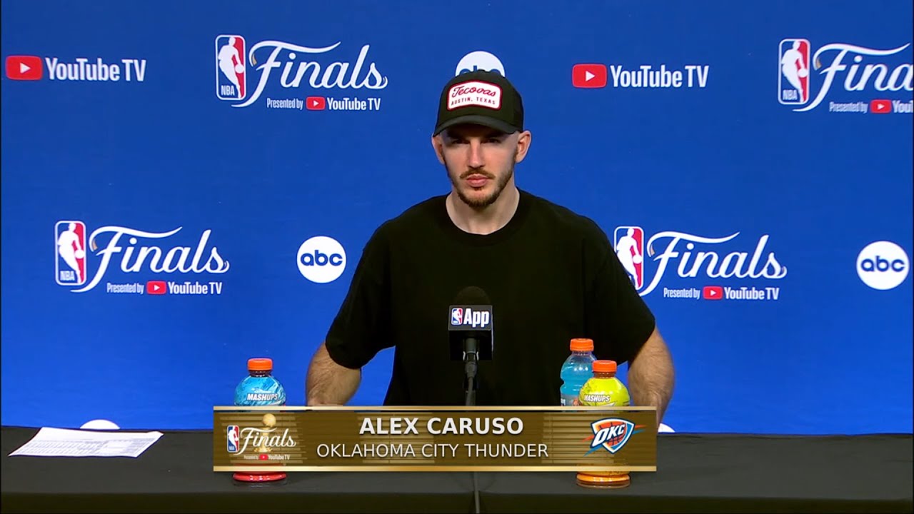 Alex Caruso's FULL Post Game Interview after NBA Finals Game 4 VICTORY ...