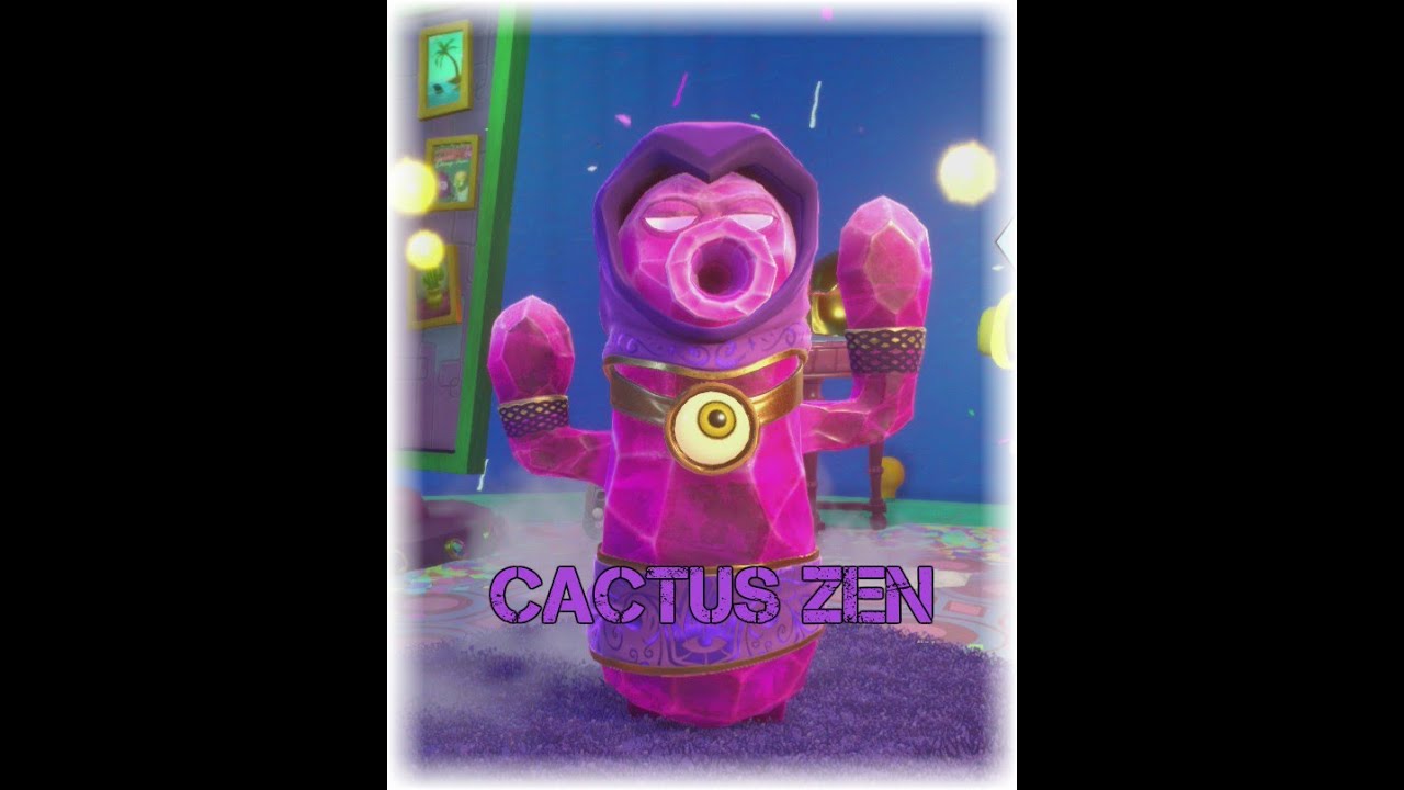 Plants vs Zombies Garden Warfare 2 BETA: Le cactus zen se la joue cool ...