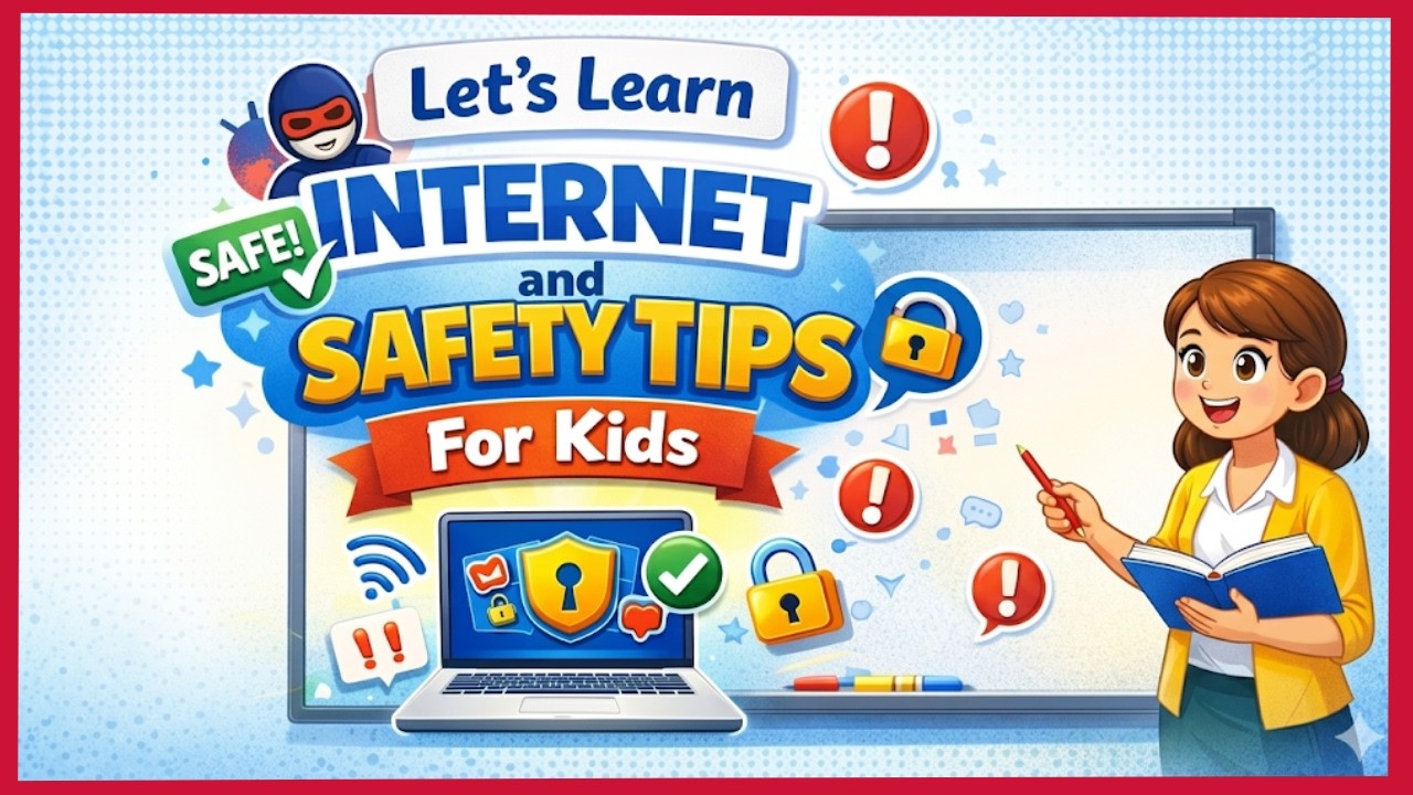 Let’s Learn the Internet & Safety Tips for Kids - YouTube