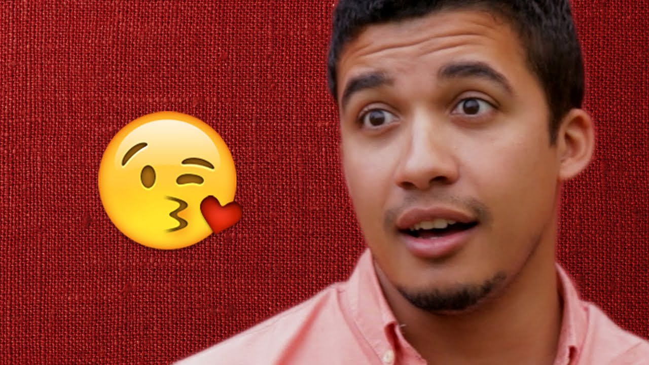 Men Share Awkward First Kiss Stories - YouTube