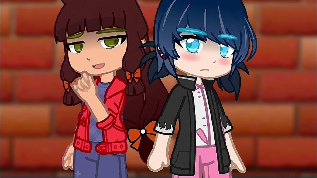Shaking Youre Just Yellow Trash Gacha Meme Trend Mlb Canon Au Ft Lila And Marinette