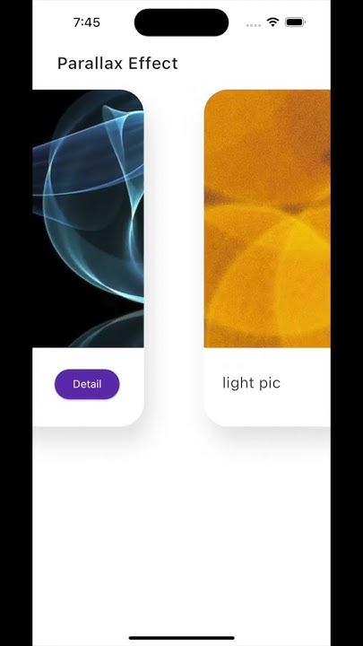 Flutter Parallax Scroll Effect with PageView | Devhubspot #shorts - YouTube