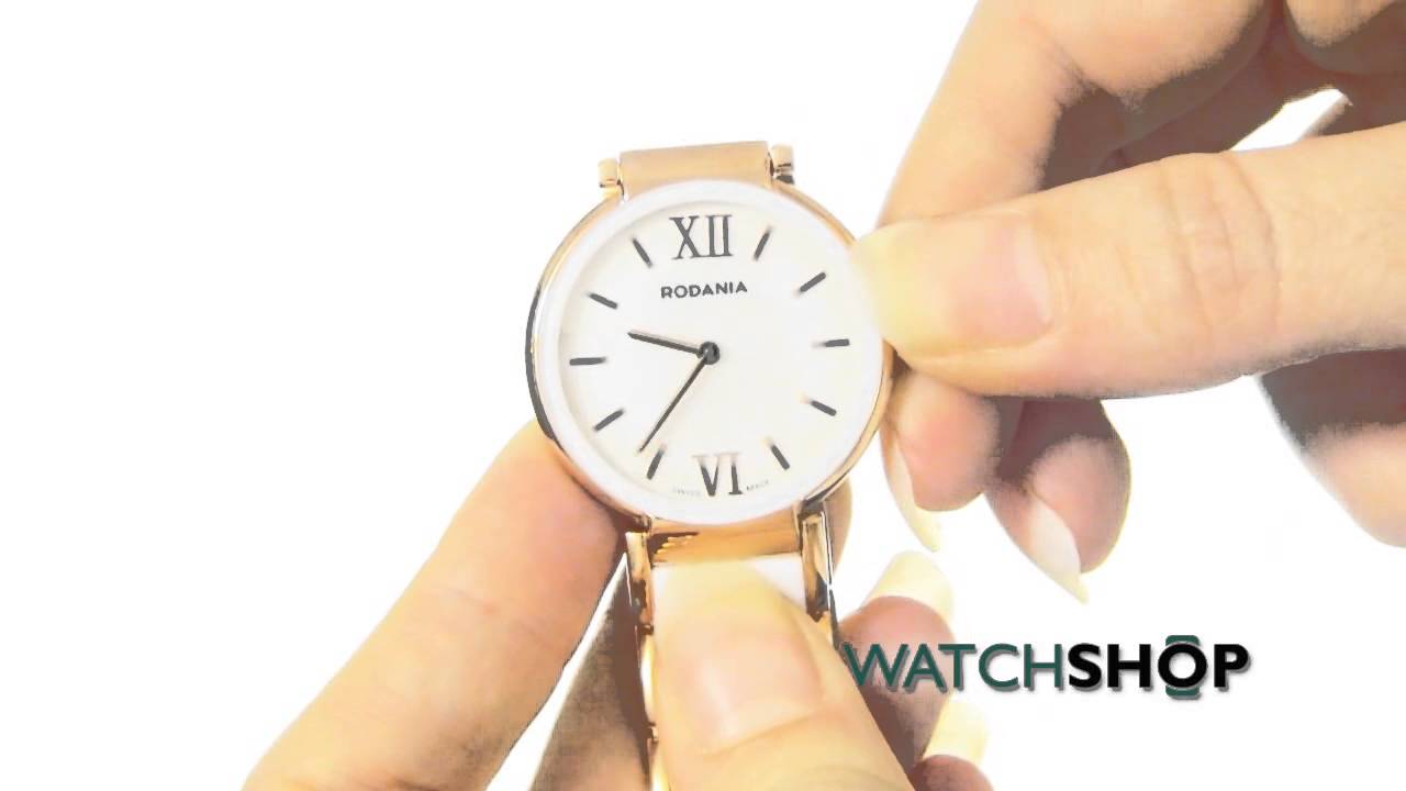 Rodania Swiss Ladies' VV1 Ceramic Watch (RS2506243) - YouTube