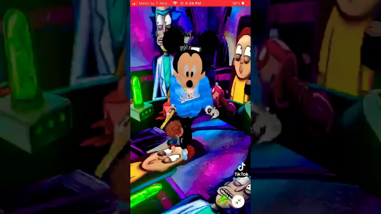 Mickey mouse rapping tiktok - YouTube