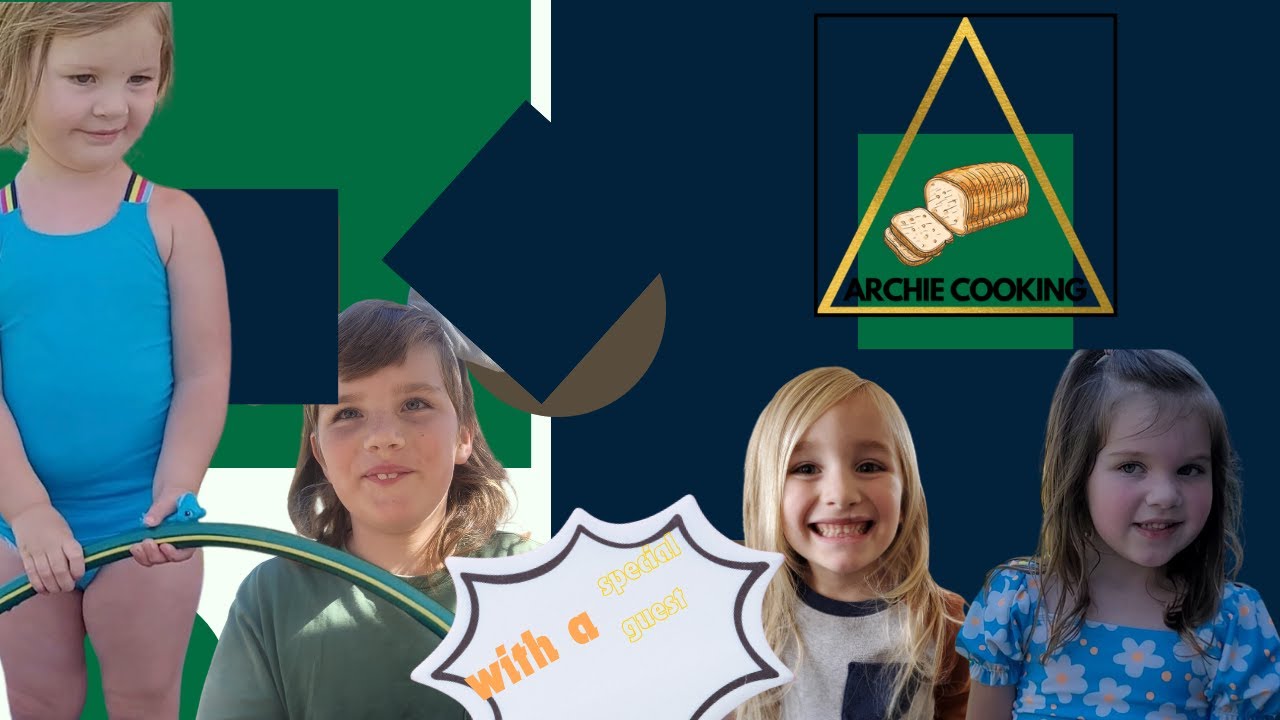 Archie Cooking (with special guest, Stella) makes Almond Flour ...