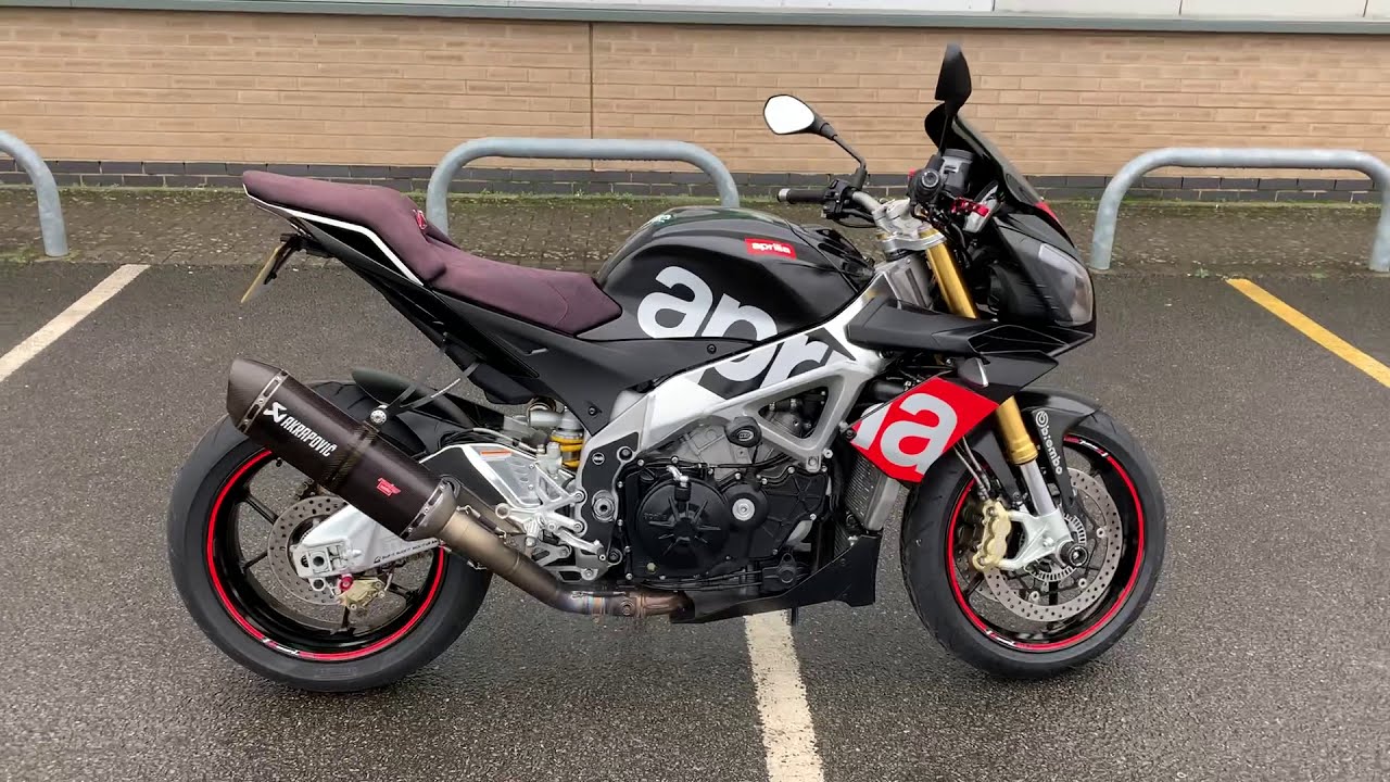 Aprilia V4R With Akrapovic Exhaust ! - Completely Motorbikes - YouTube