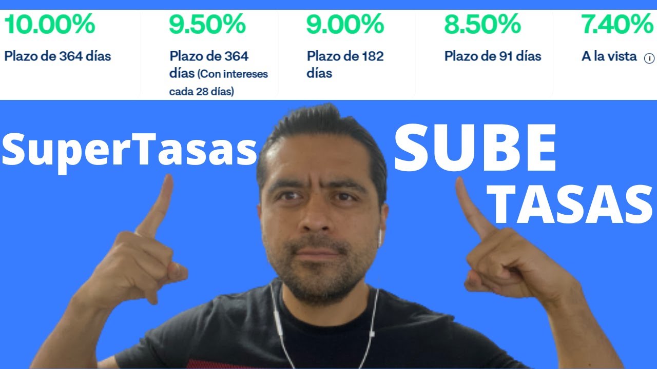 Supertasas Aumenta Tasa 10% Julio 2022 - YouTube