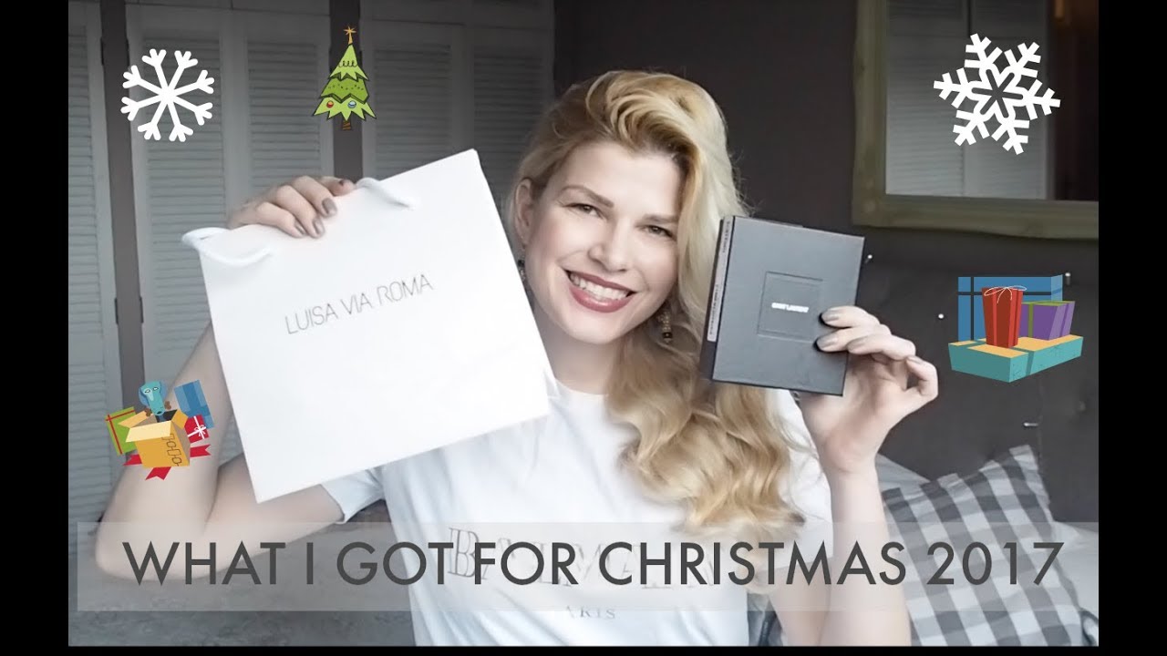 WHAT I GOT FOR CHRISTMAS 2017/ Eva McMahon - YouTube