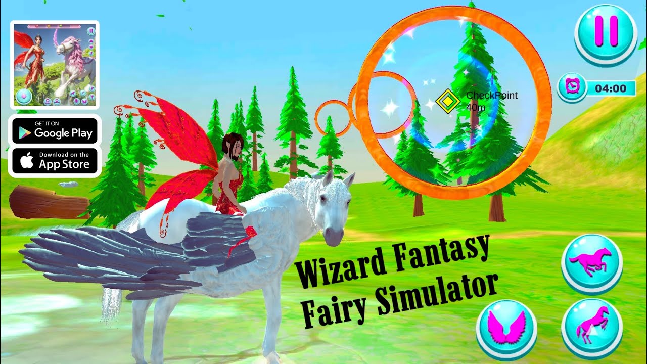 Wizard Fantasy Fairy Simulator (Android, iOS) Mobile Gameplay ...