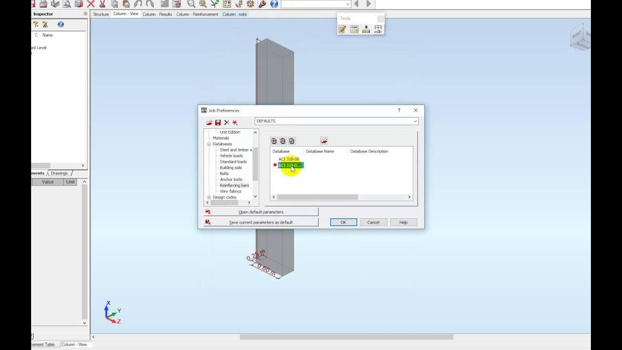 Autodesk Robot Tutorial (ARABIC) - Lesson 7: Design of RC Columns Part 4: Axial Columns - YouTube