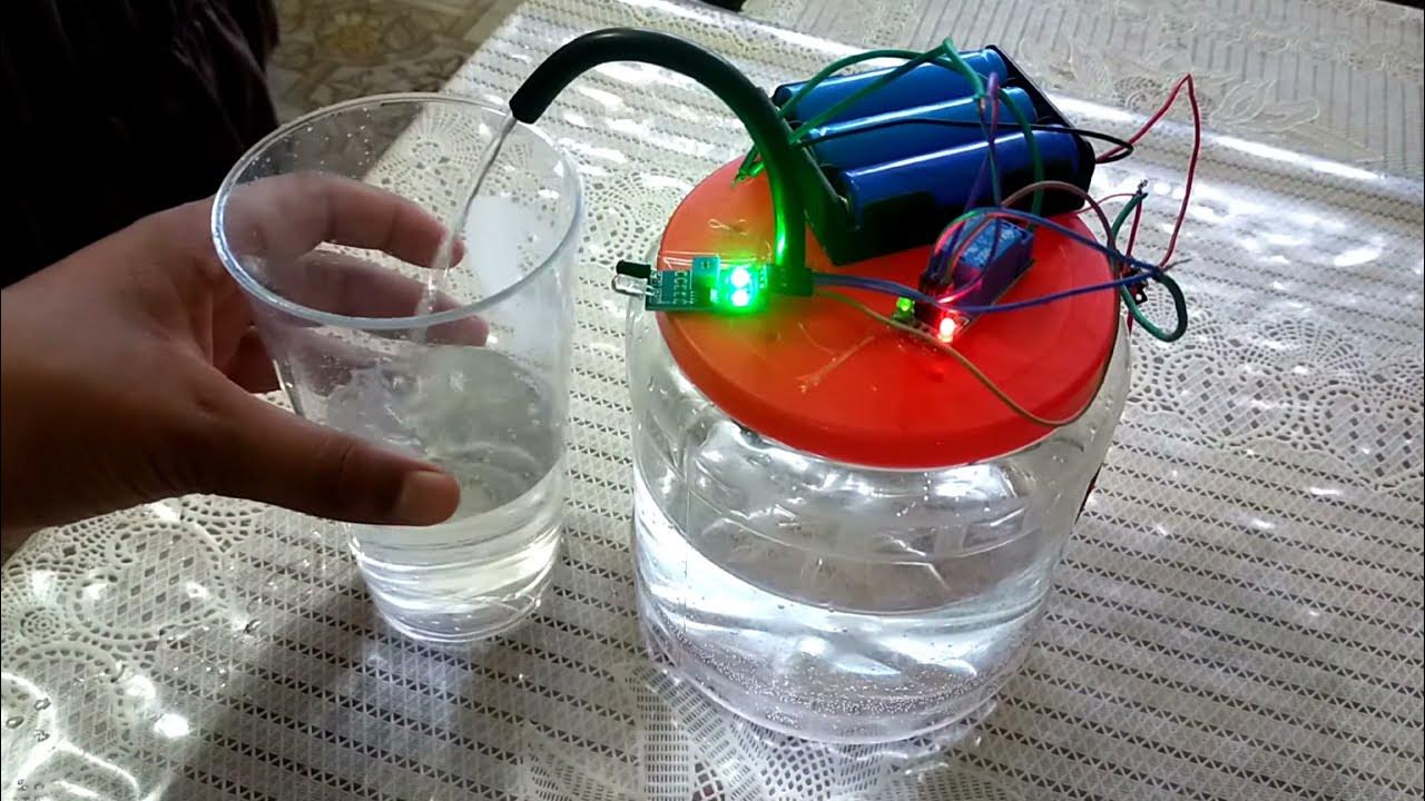 How to make automatic water dispenser at home | Fabolous projects ...