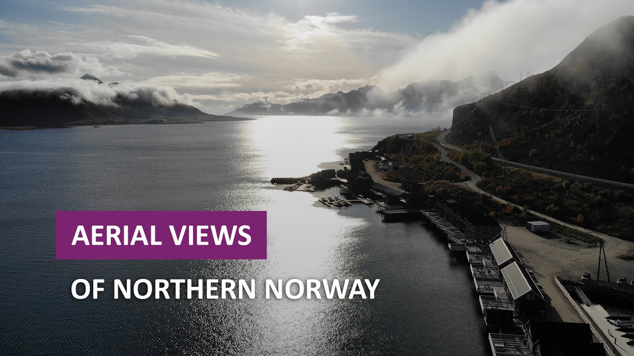 Aerial views of Northern Norway - YouTube