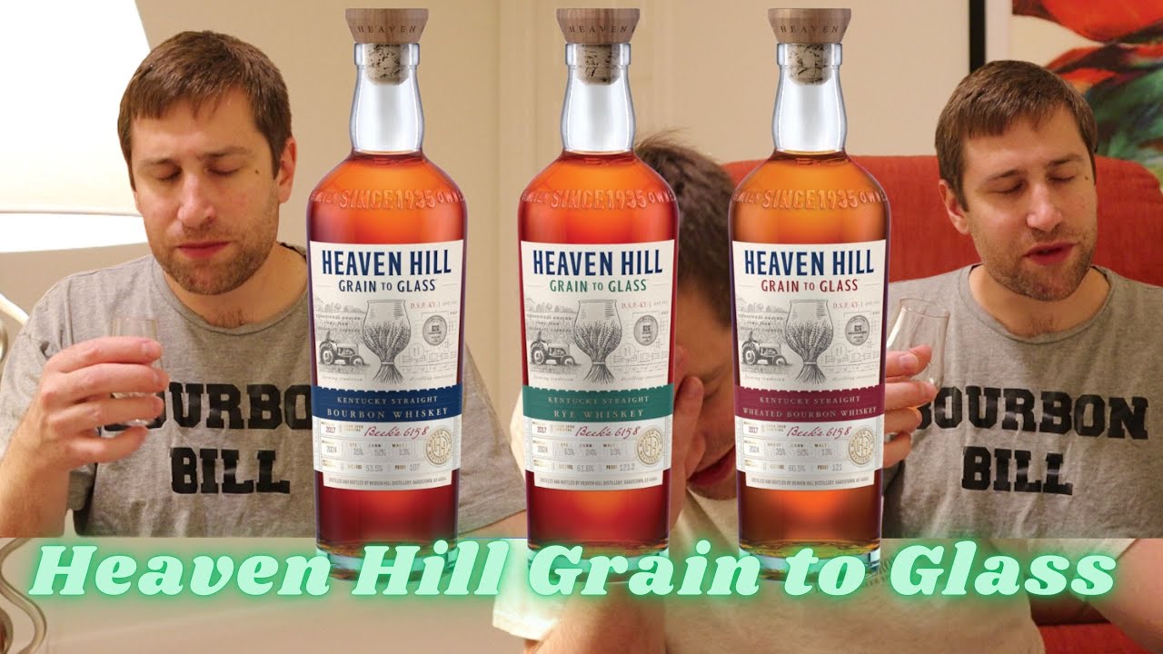 Heaven Hill Grain to Glass Bourbon, Wheated Bourbon & Rye Review. Are ...